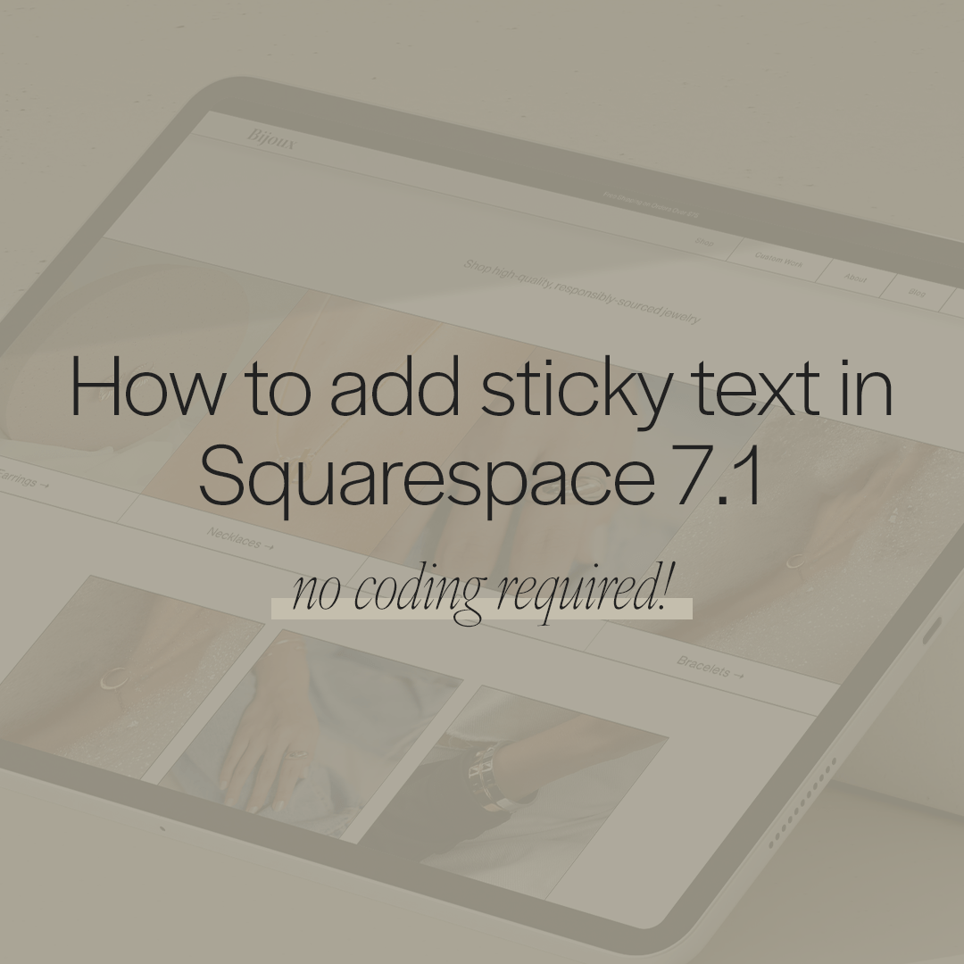 How to update your website name, logo & browser icon (fave icon) in Squarespace 7.1 — The Styled ...