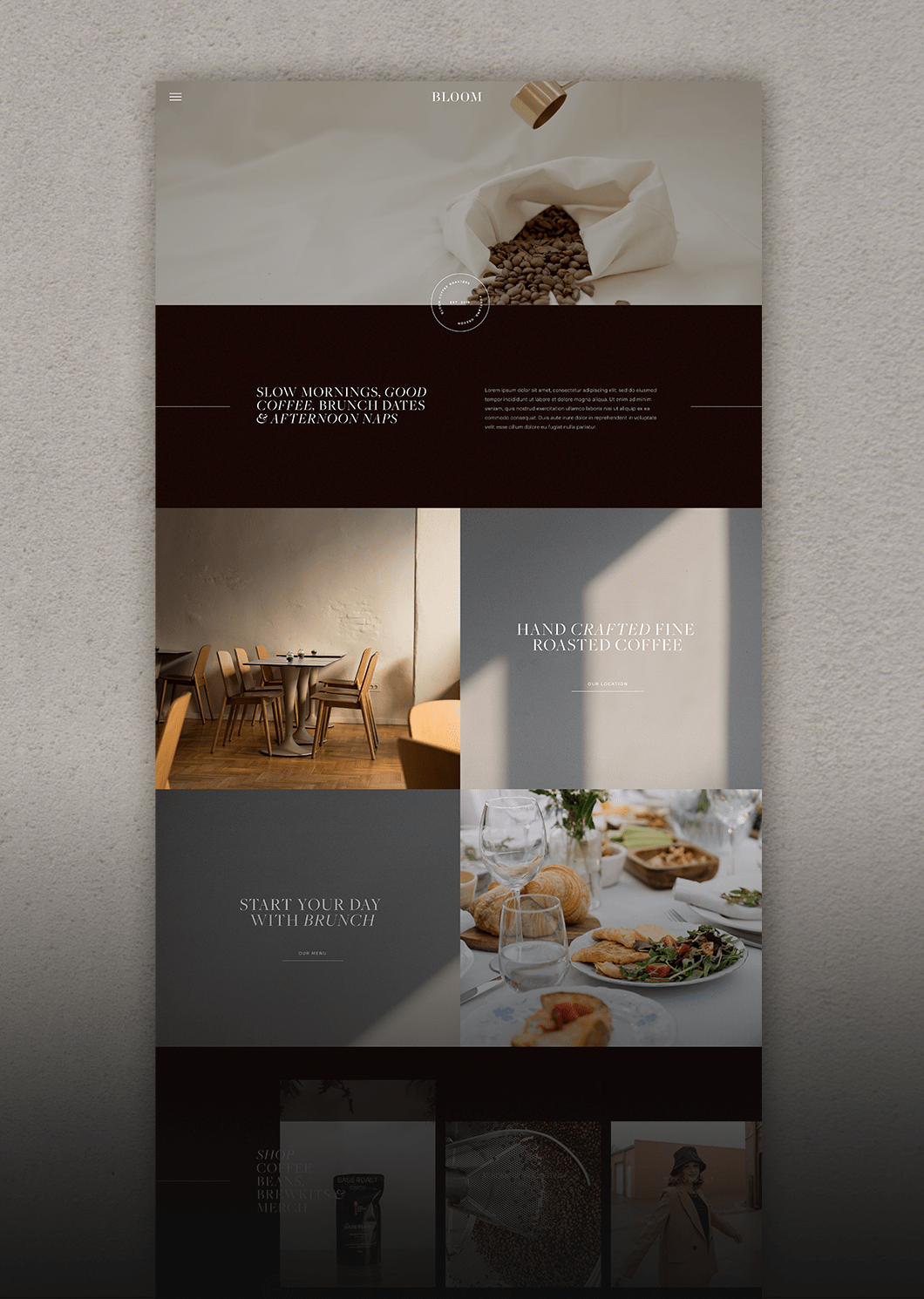 Bloom | Premium Squarespace 7.1 Website Template — The Styled Square ...
