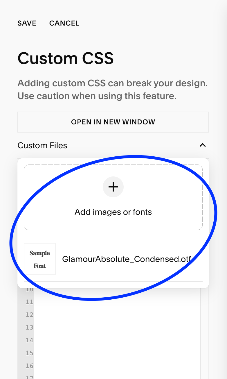 How to add a custom font to Squarespace 7.1 newsletter block — The Styled Square | Premium ...