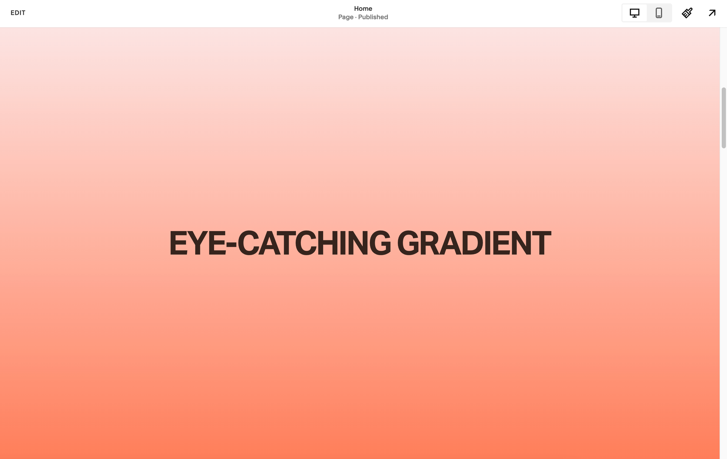How to add a gradient background to a section with CSS (Squarespace 7.1) — The Styled Square ...
