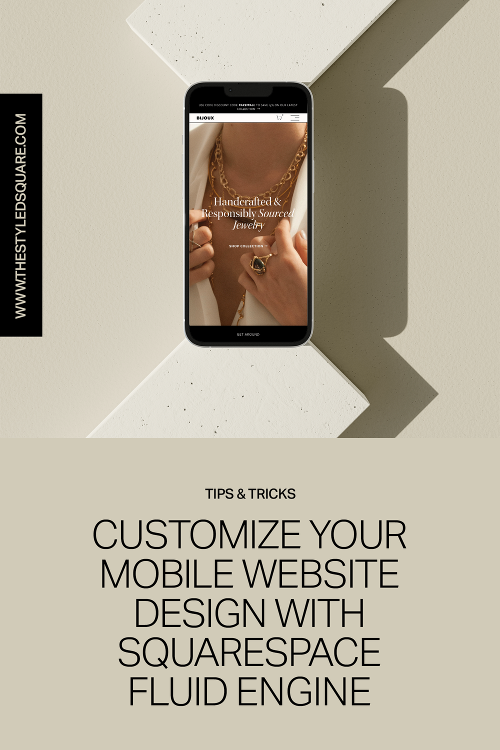 Everything You Need to Know to Customize Your Mobile Website Design With Squarespace Fluid ...