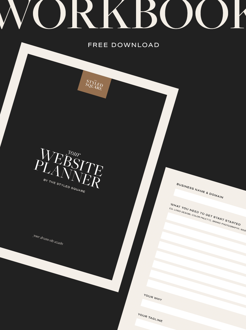 The Styled Square Premium Squarespace Website Templates