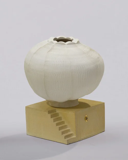 Inlayed Porcelain Vase by Gordon Moore — Friends Of Form