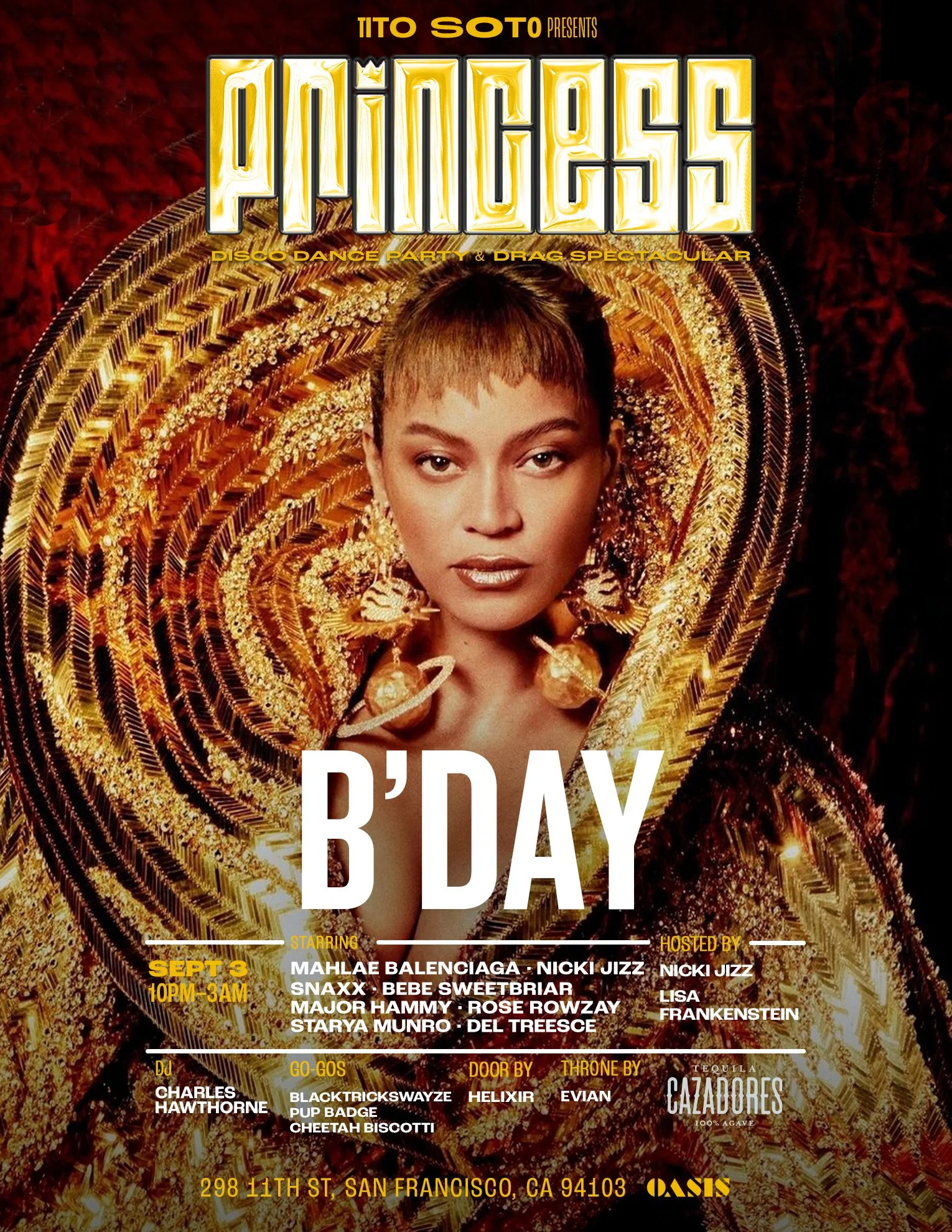 Princess Dance Party / Drag Spectacular - Saturdays — OASIS