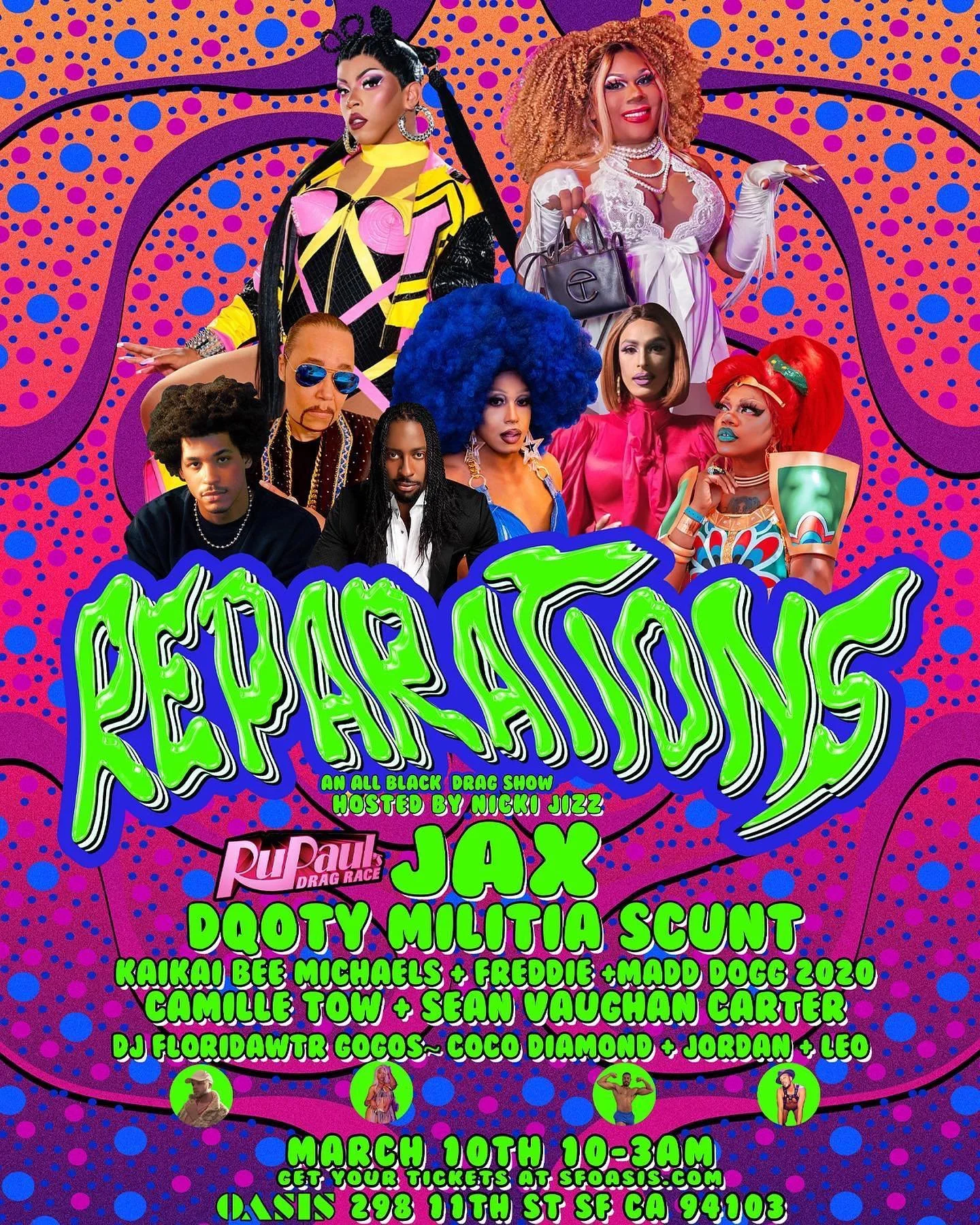 Reparations - All Black Drag Show — OASIS