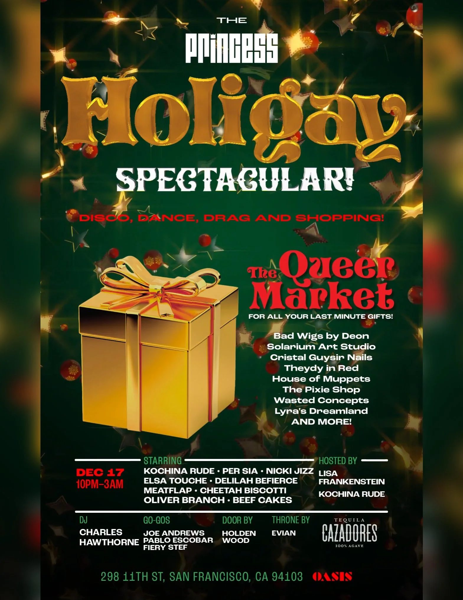 Princess Dance Party / Drag Spectacular - Saturdays — OASIS