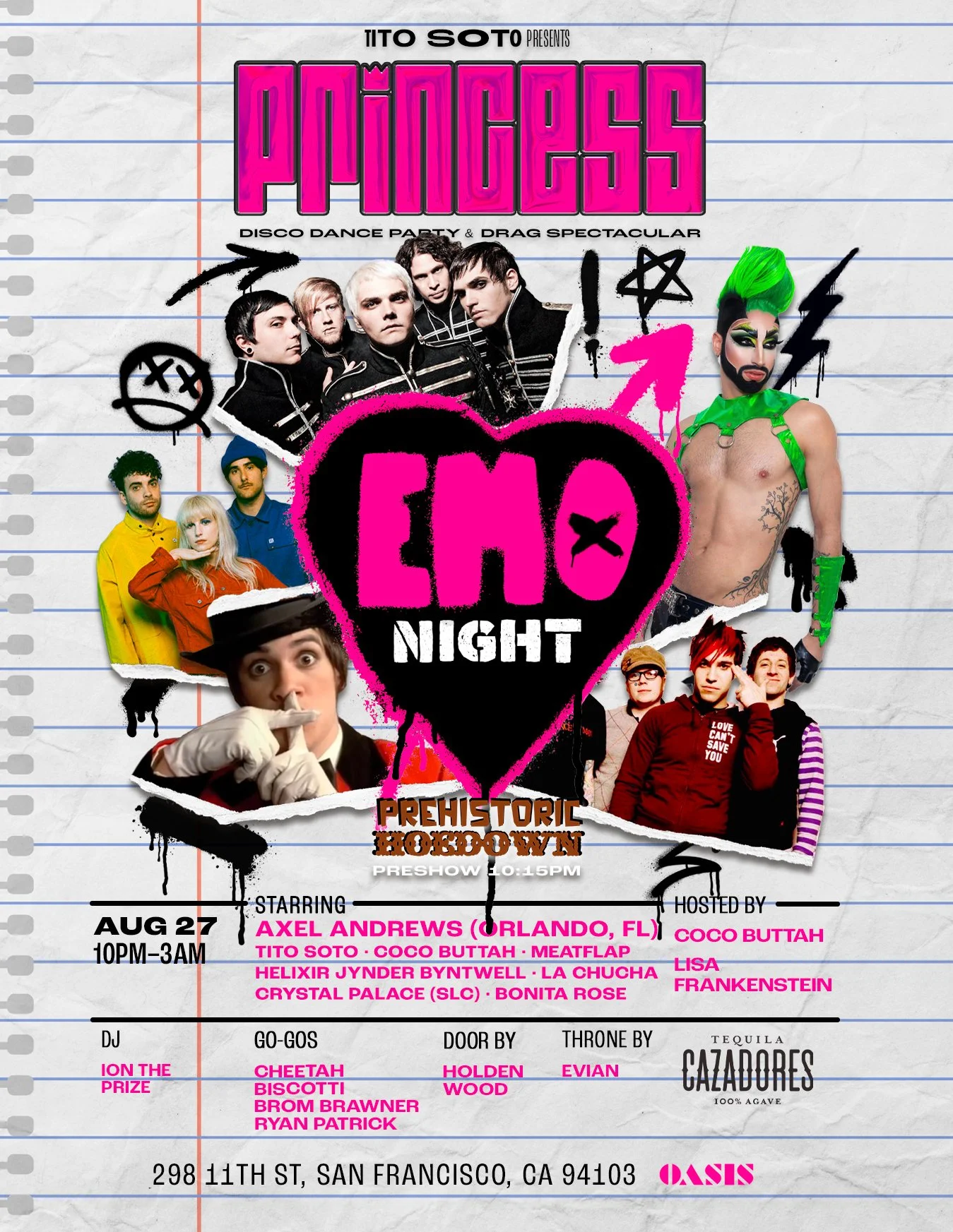 Princess Dance Party / Drag Spectacular - Saturdays — OASIS