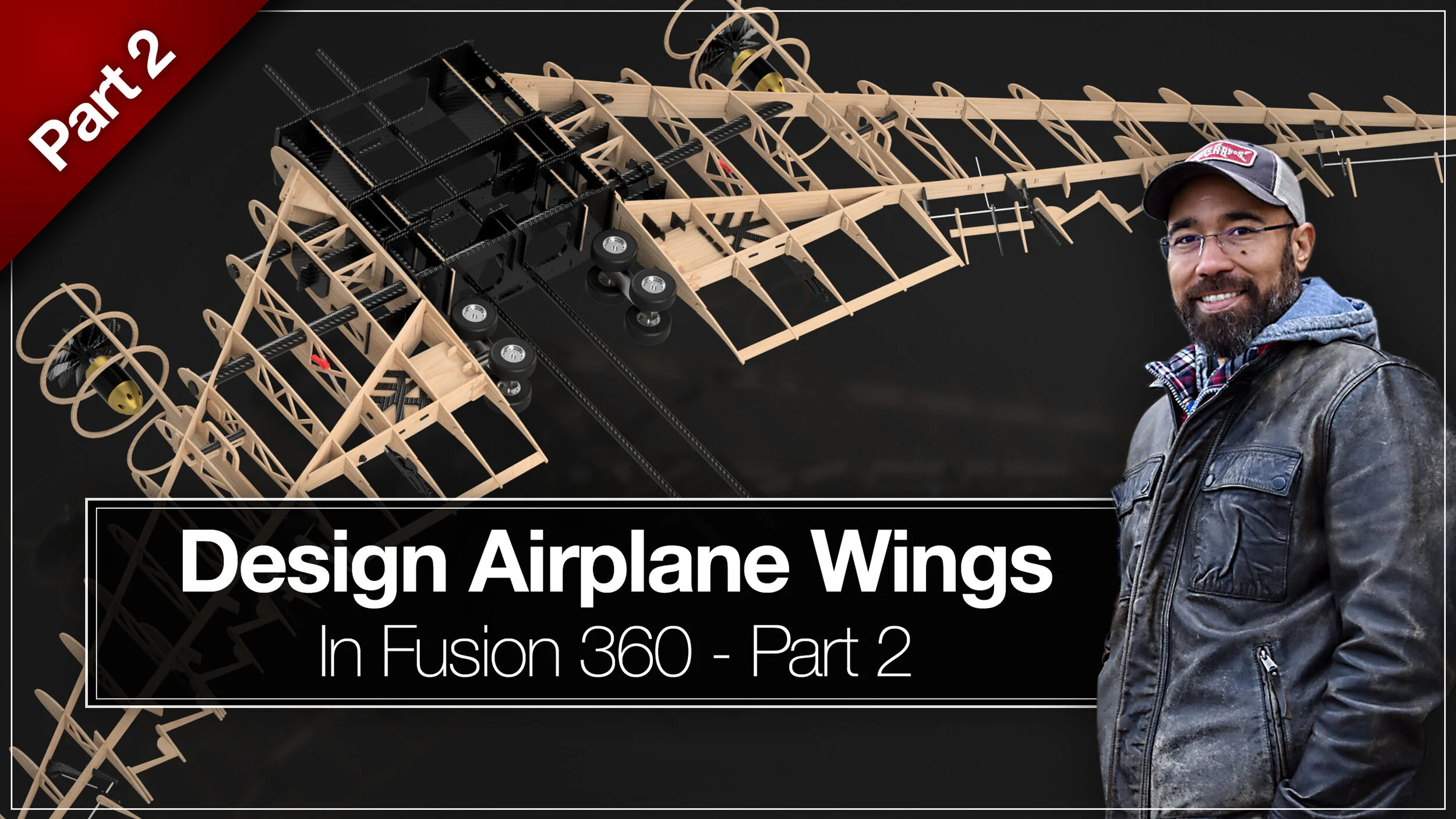 Design Wings For Your Model RC Airplanes in Fusion 360 | Part 2 | RC CAD