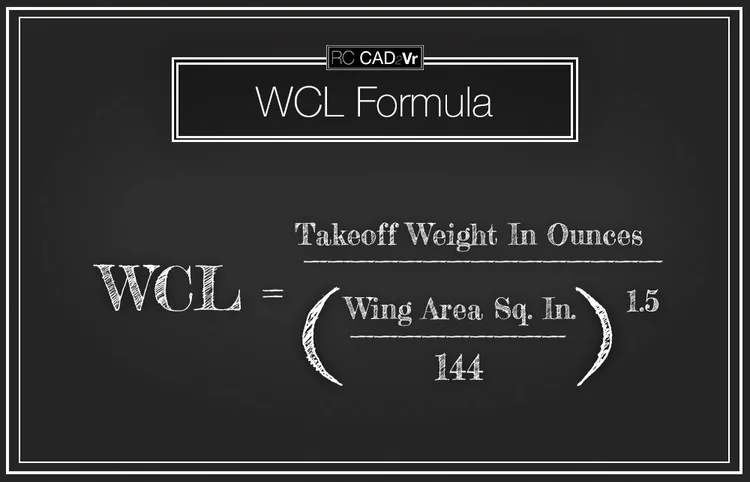 Wing Cube Loading Calucator | RC CAD