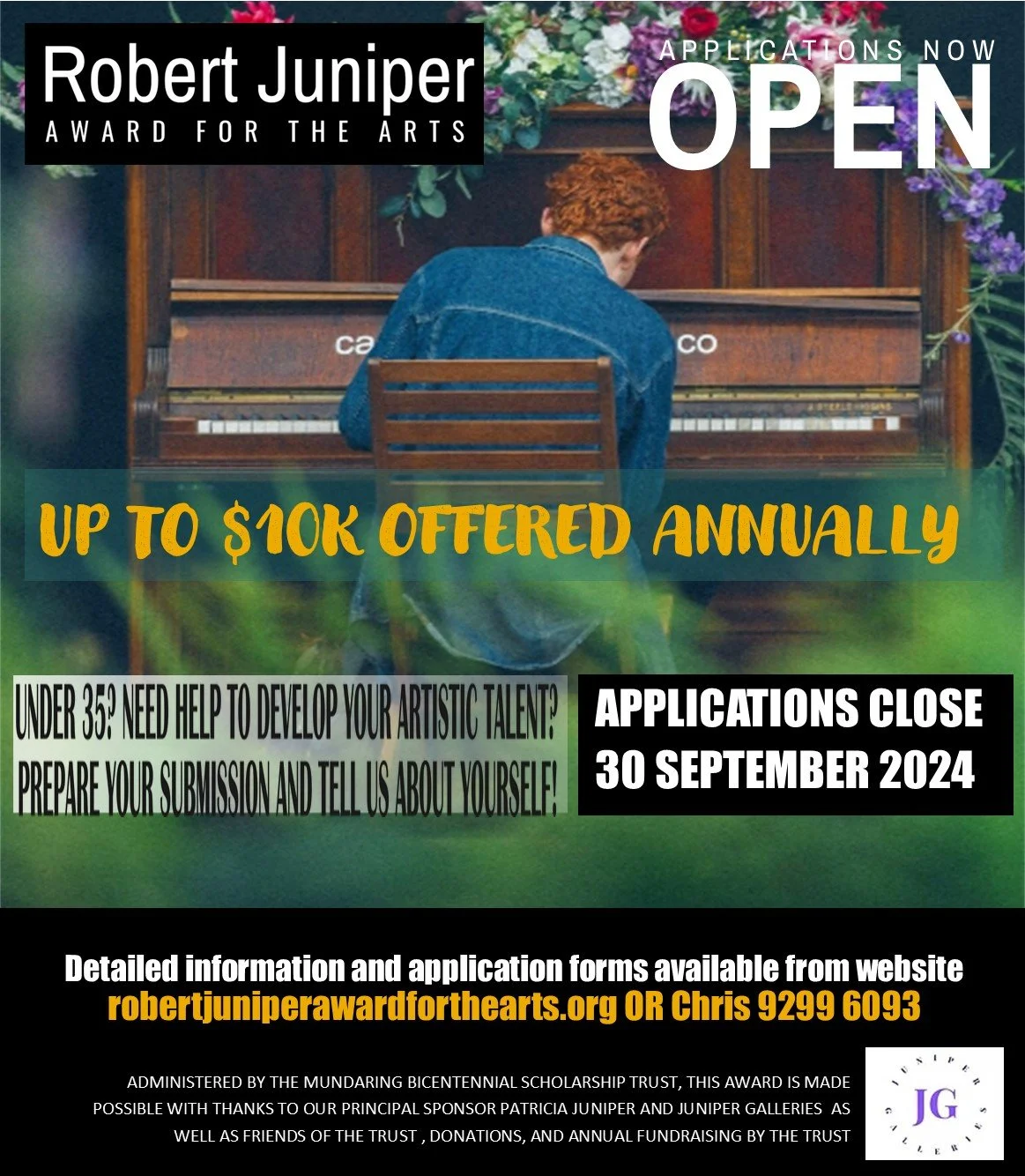 Robert Juniper Award for the Arts