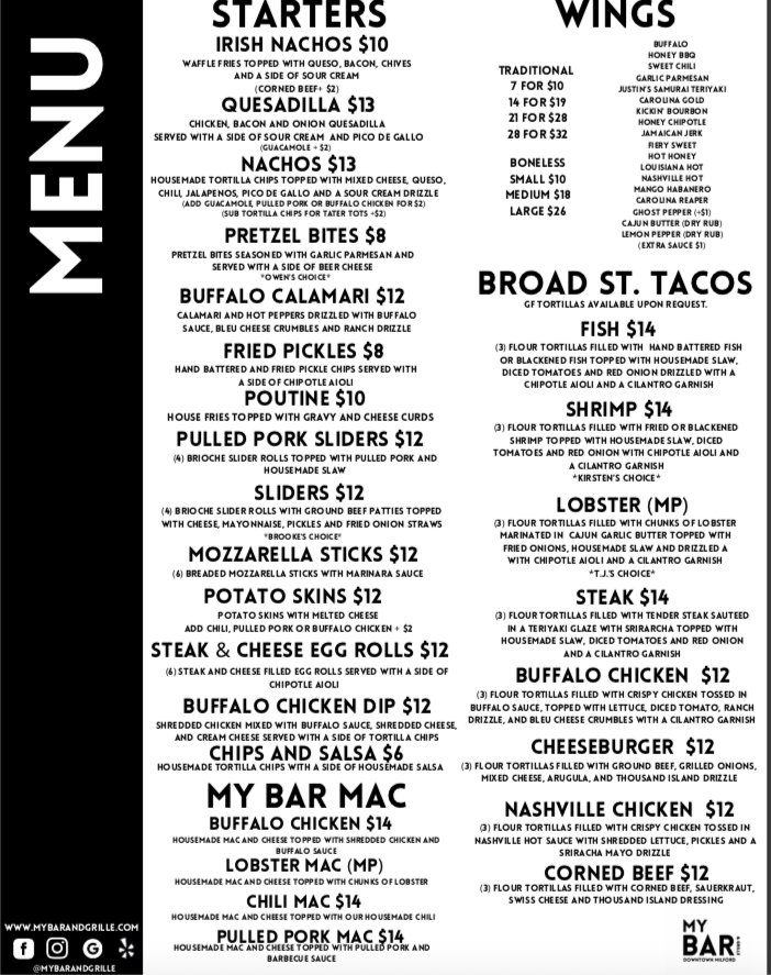 Eat — My Bar & Grille