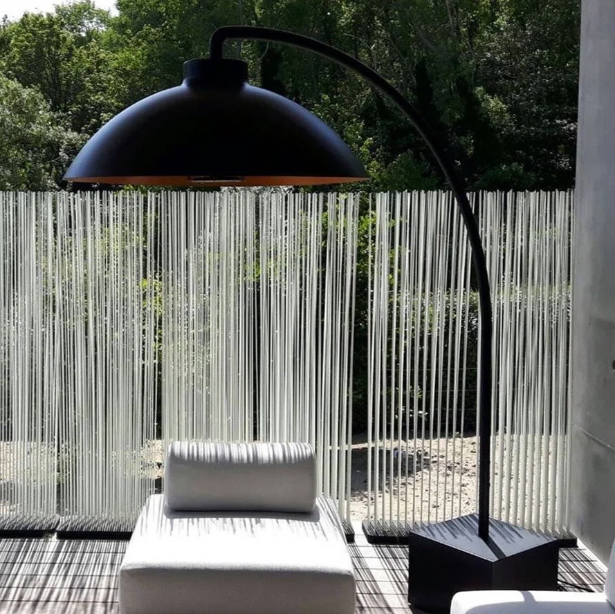 Heatsail outdoor lighting heating — Haute+Company