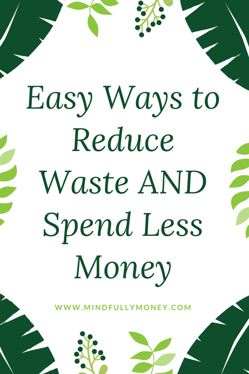 Easy Ways to Reduce Waste and Spend Less