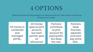 How to Combine Finances in Marriage and Other Committed Relationships
