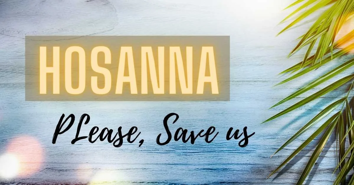 What Is The Meaning Of Hosanna — How To Have A Relationship With God