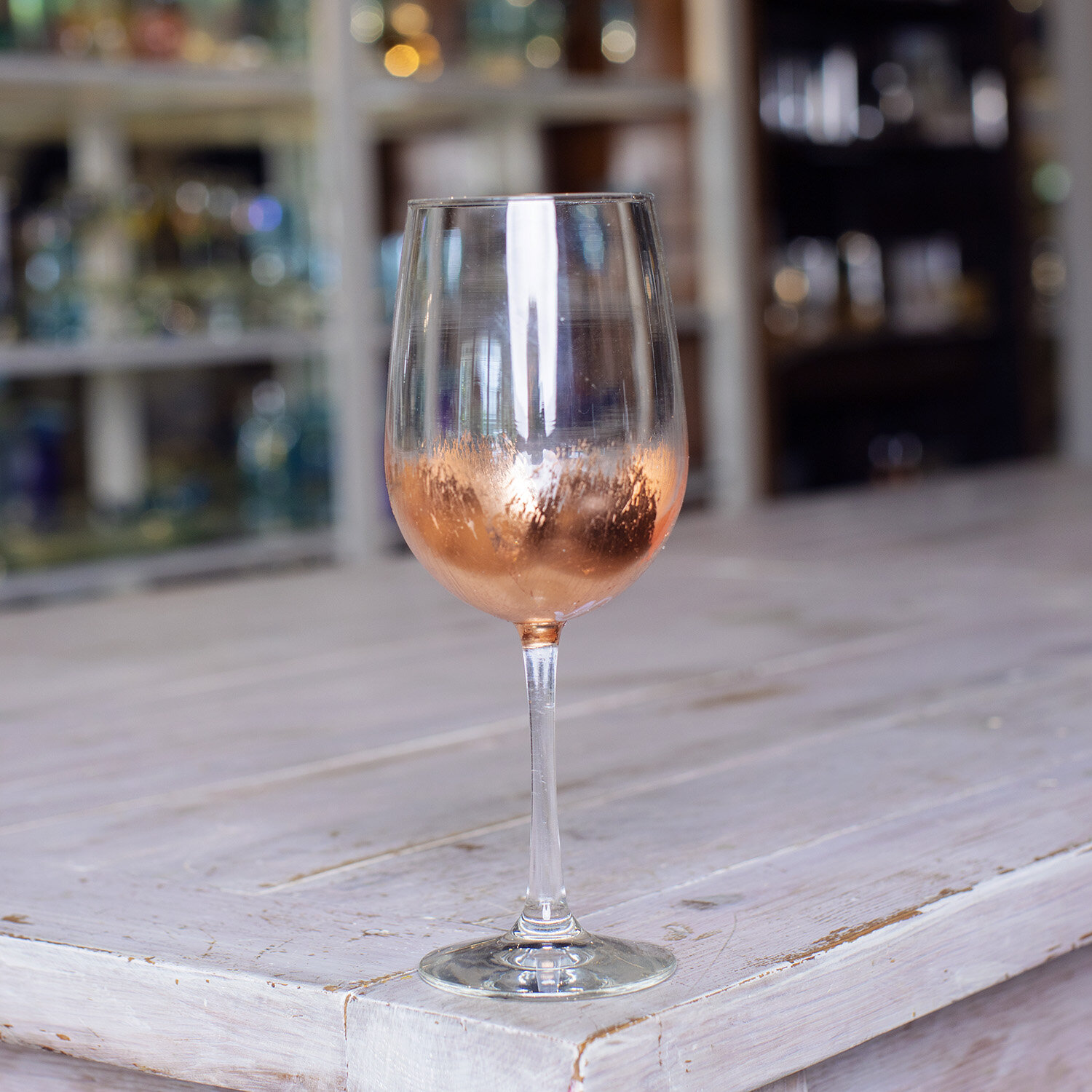 Eileen Morrison Designs Gold White Wine Glass — Hillyer House
