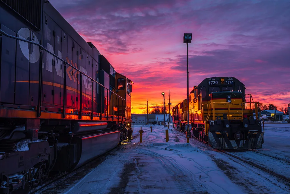 railroad landscape — Railroad Photography by Ryan Gaynor