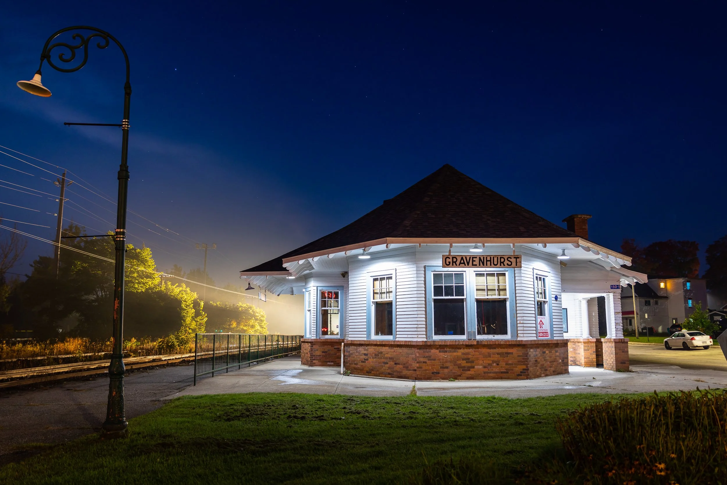 nighttime on the railroad — Railroad Photography by Ryan Gaynor