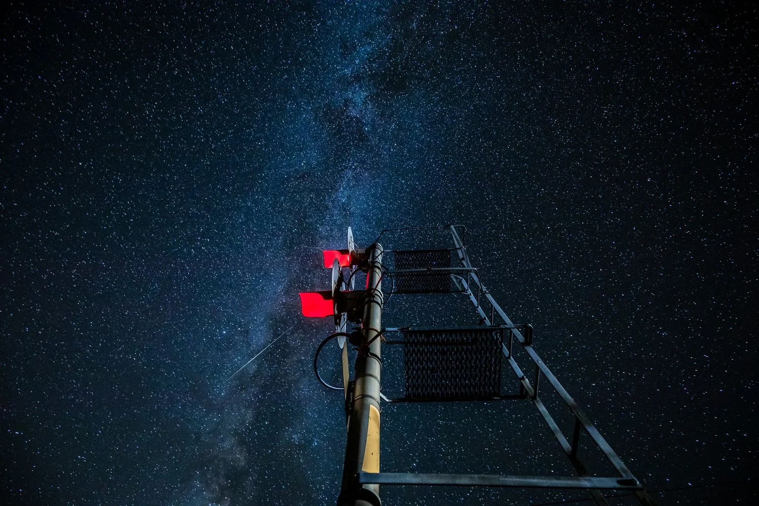 nighttime on the railroad — Railroad Photography by Ryan Gaynor