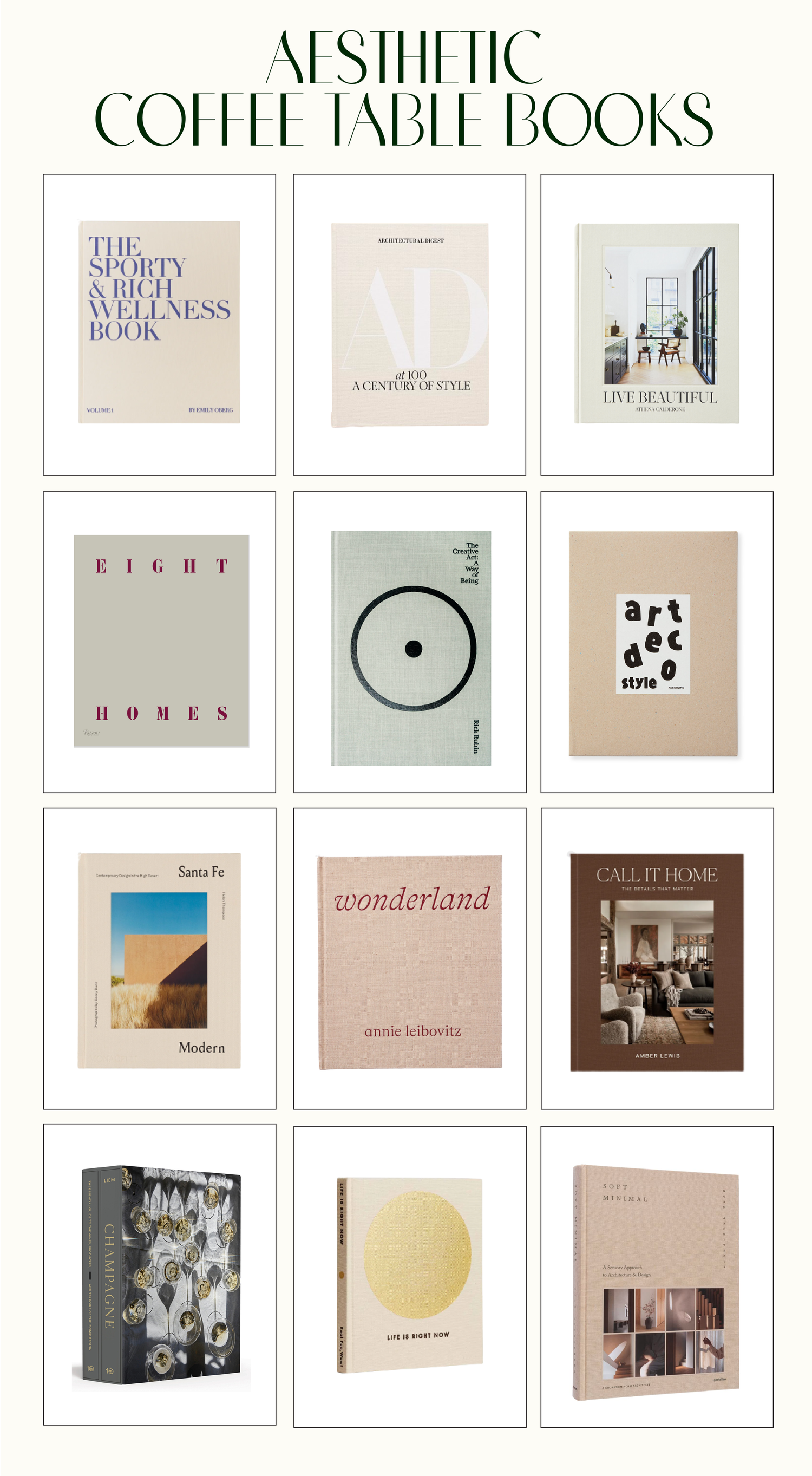 The Ultimate COFFEE TABLE BOOK GUIDE — NICOLE TOLAND