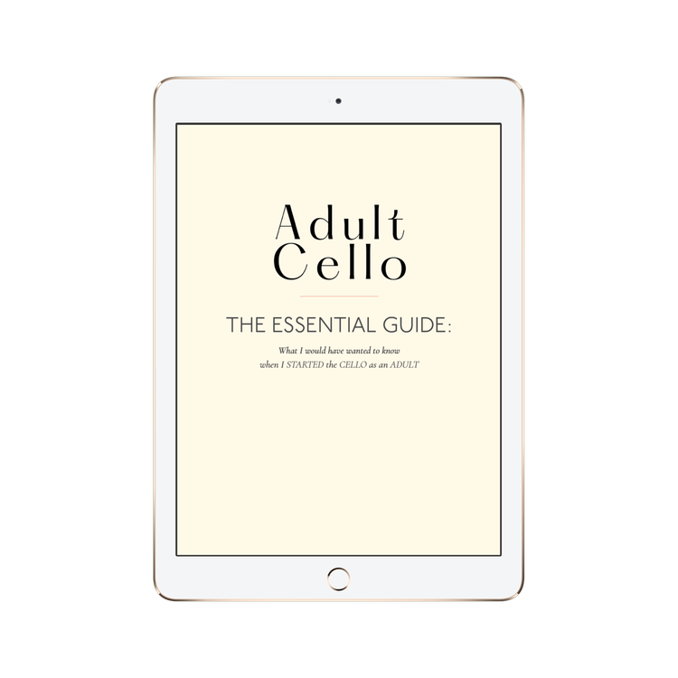 It's Never Too Late to Start Cello — ADULT CELLO