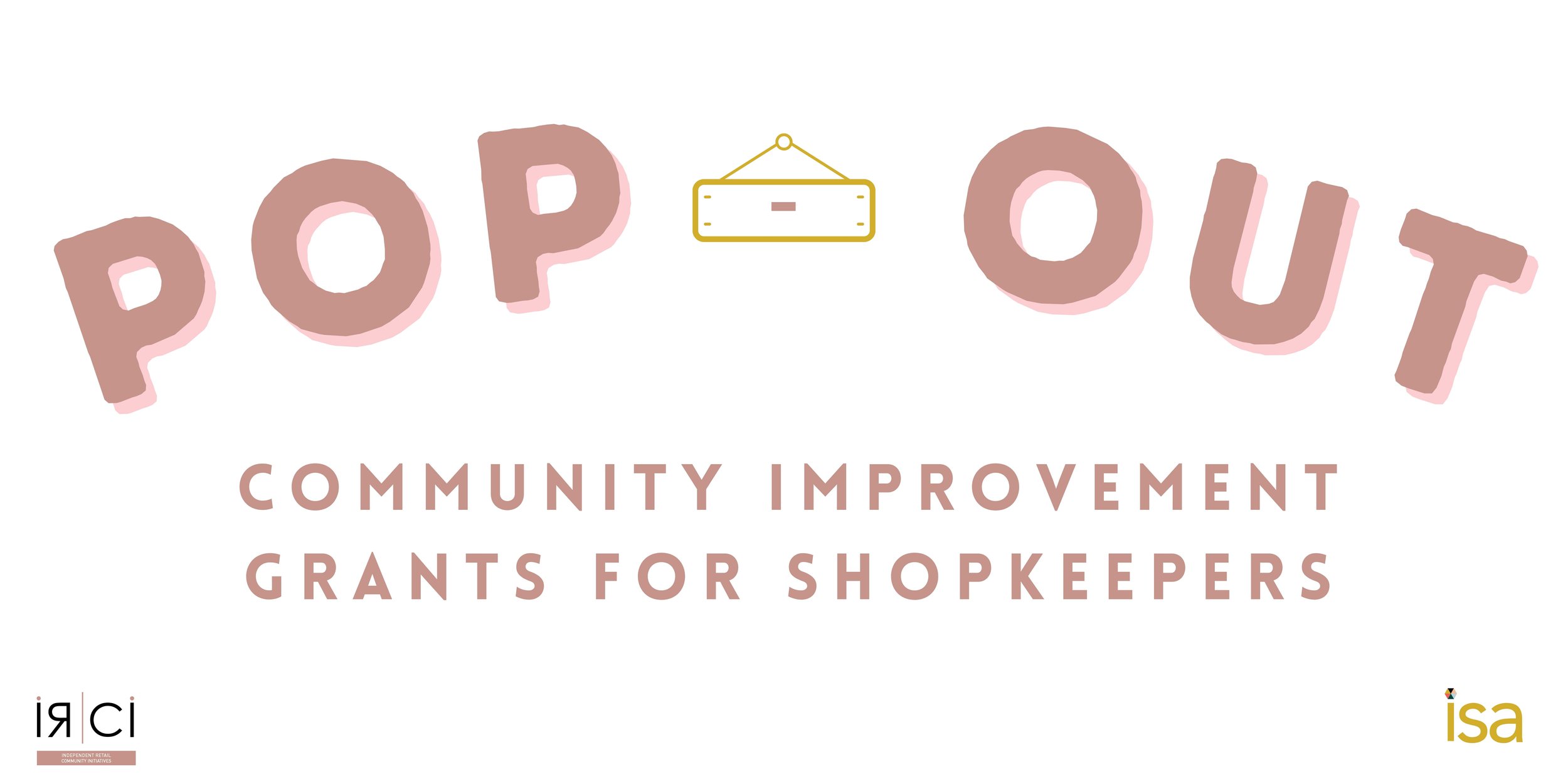 Pop-Out Grant! — Independent Retail Community Initiatives