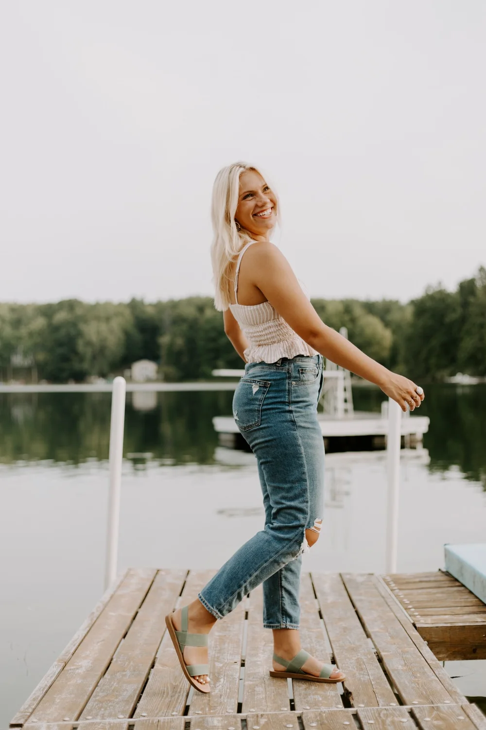 ludington, mi senior session / meg — kaylee b photography