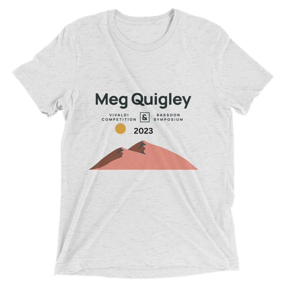2023 Symposium T-Shirt Color Logo — Meg Quigley