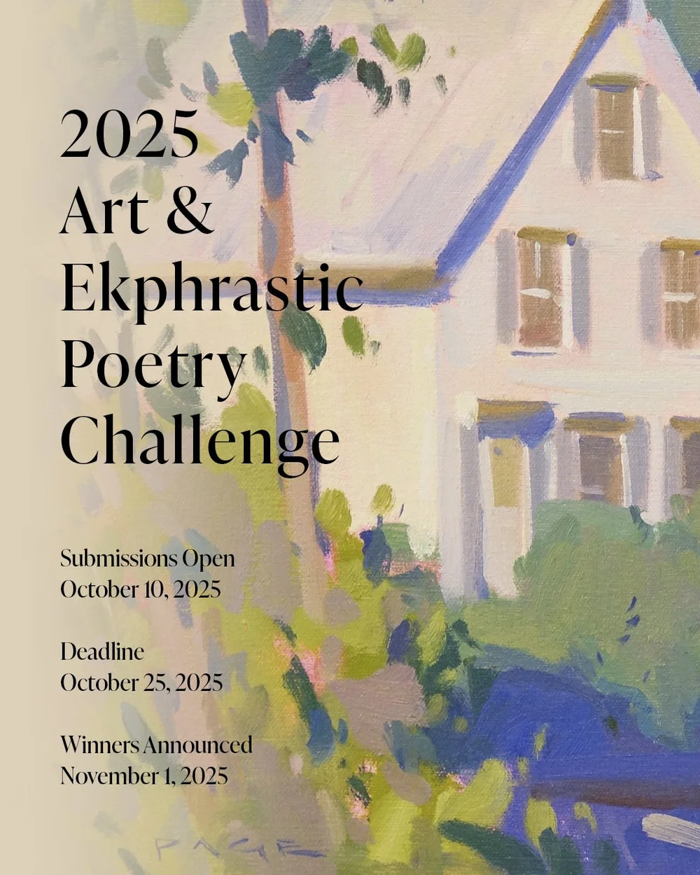 The 5th Annual Art & Ekphrastic Poetry Reading — The Poets Corner