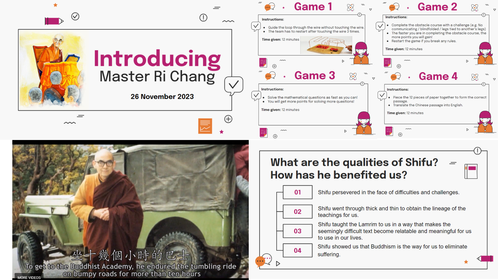 S1-S4: Introducing Master Ri Chang — Day By Day