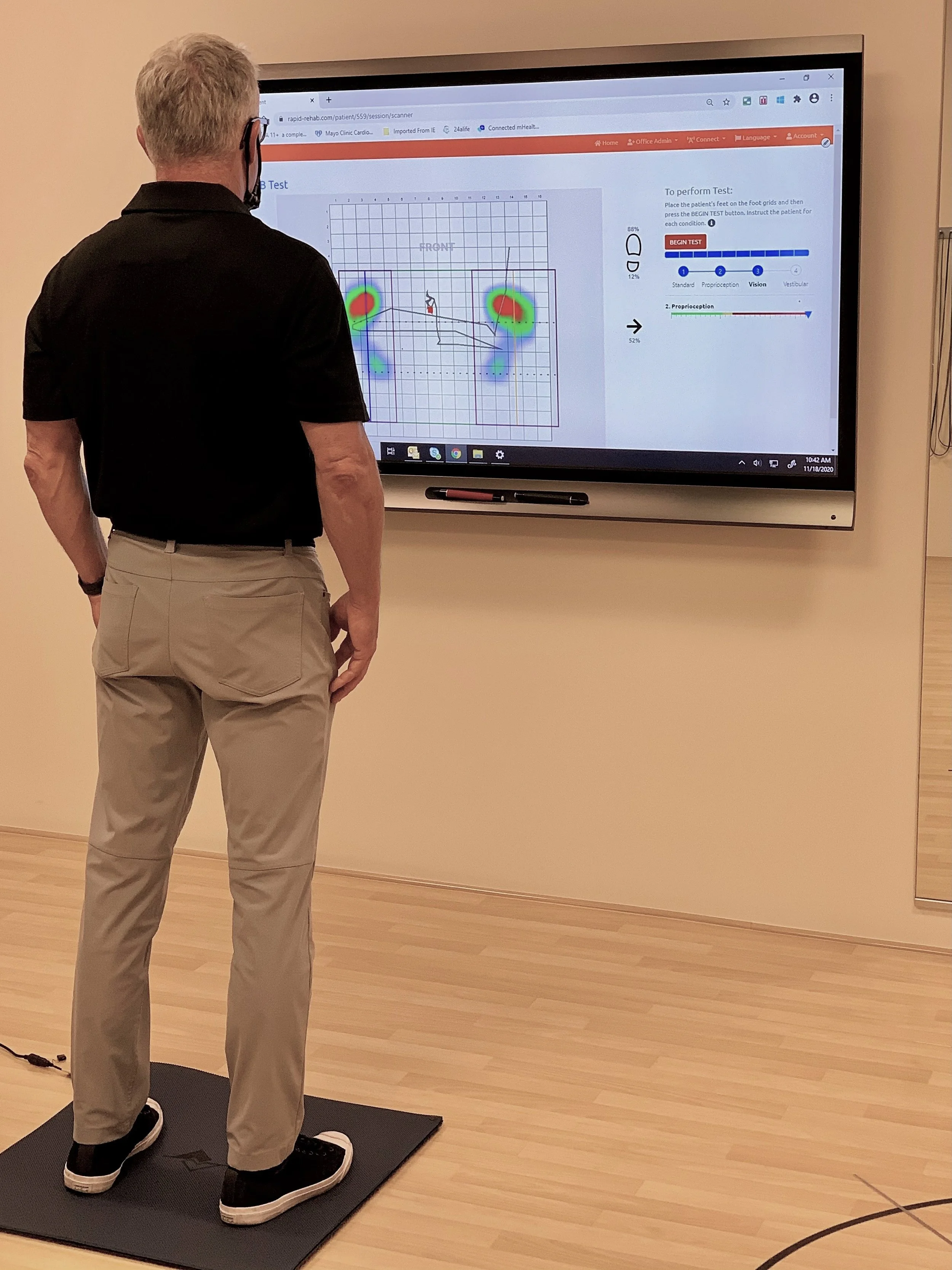 RAPID-Rehab Balance, Function, and Fall Risk System — RAPID