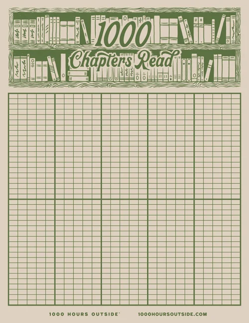 Ten Year Tracker | Track Your Progress — 1000 Hours Outside