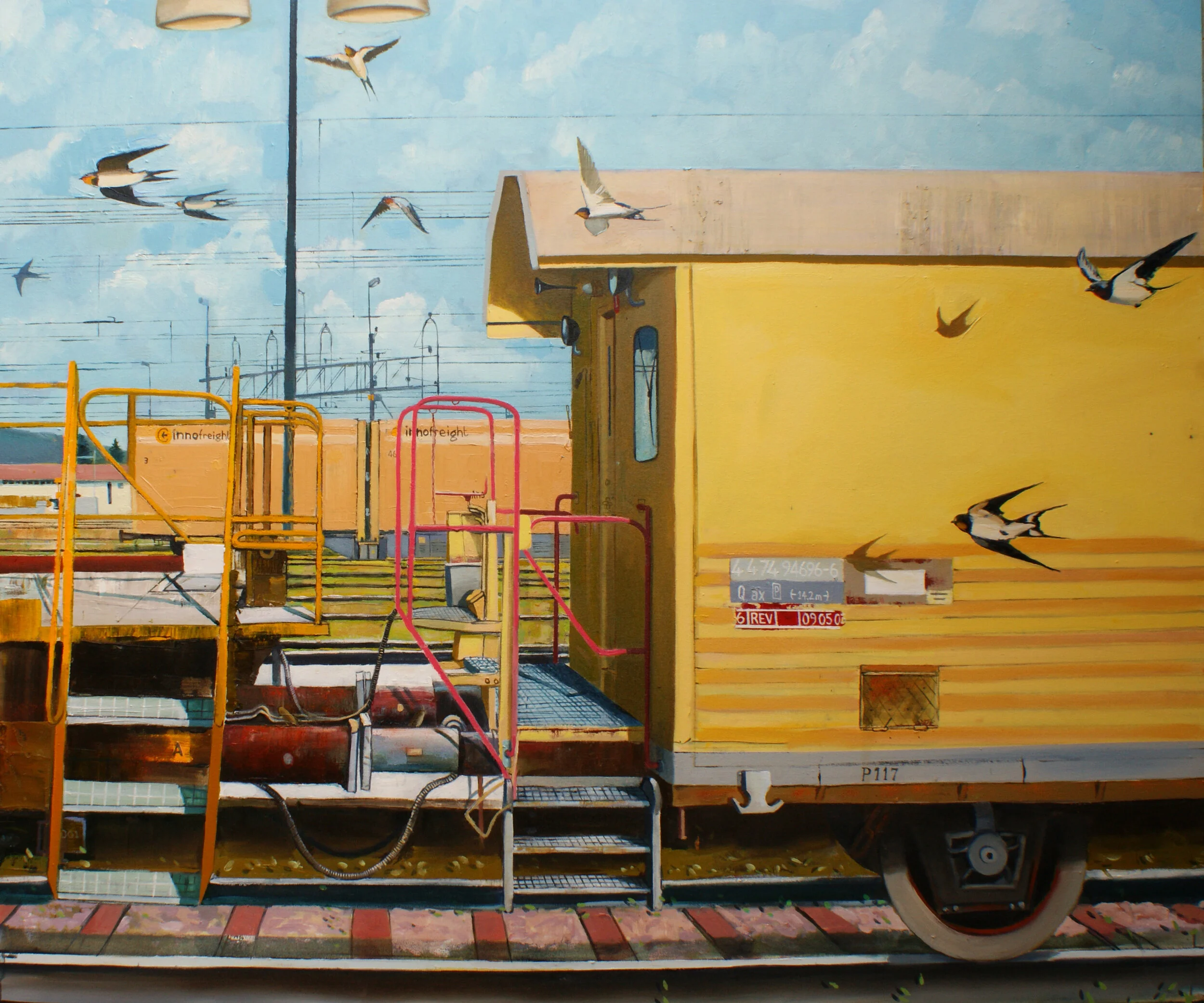 Railyards and Petrol Stations — Karl Newman Art