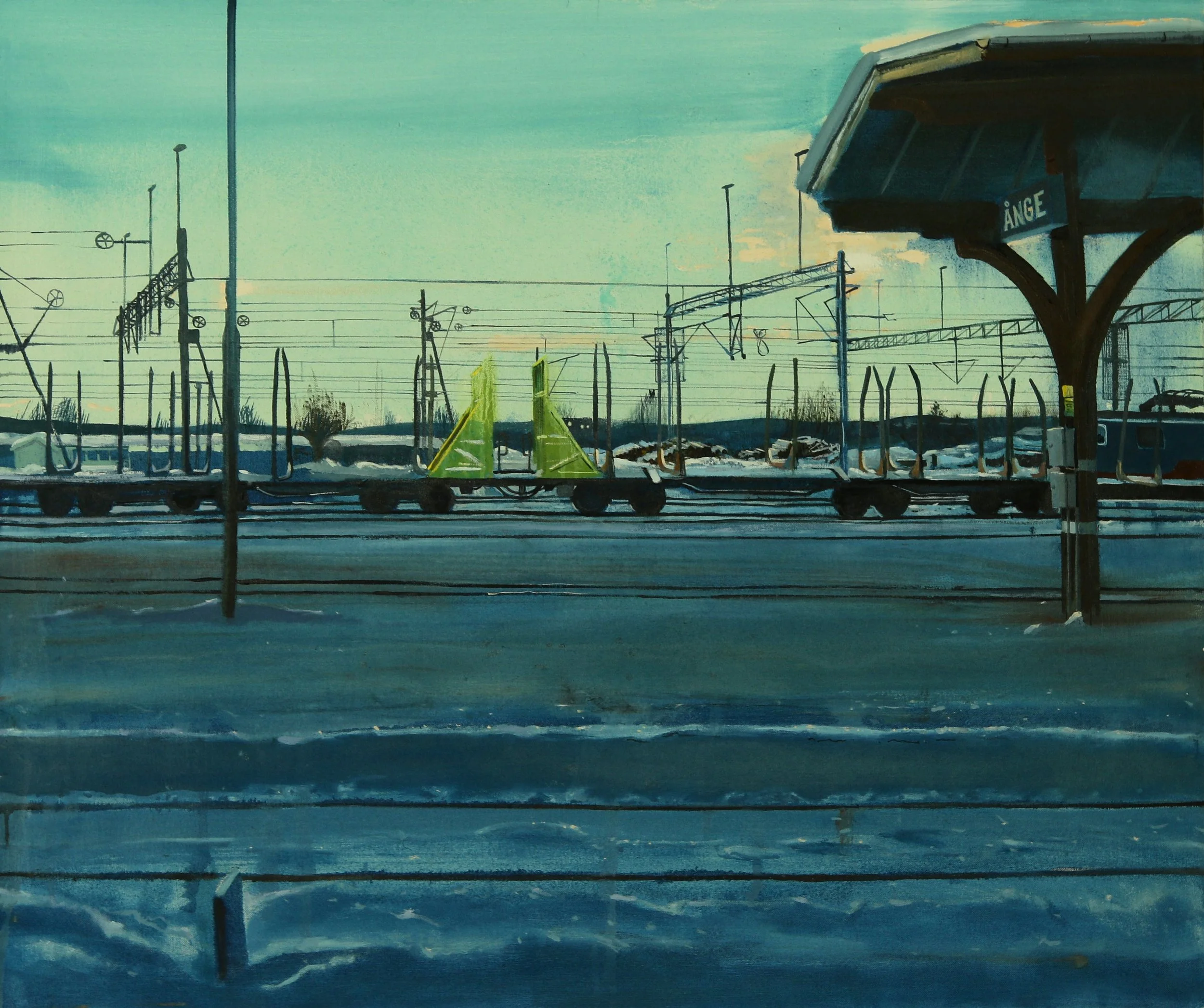 Railyards and Petrol Stations — Karl Newman Art