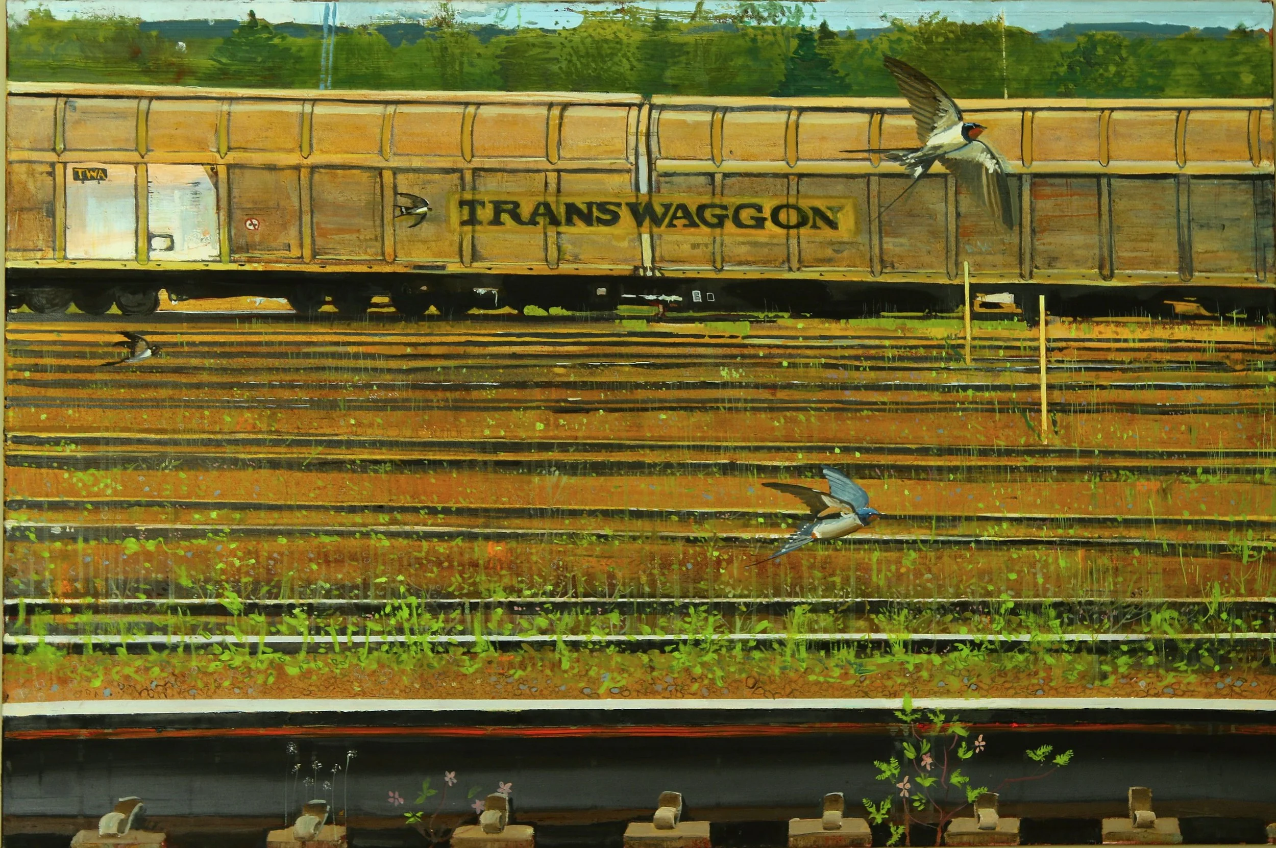 Railyards and Petrol Stations — Karl Newman Art