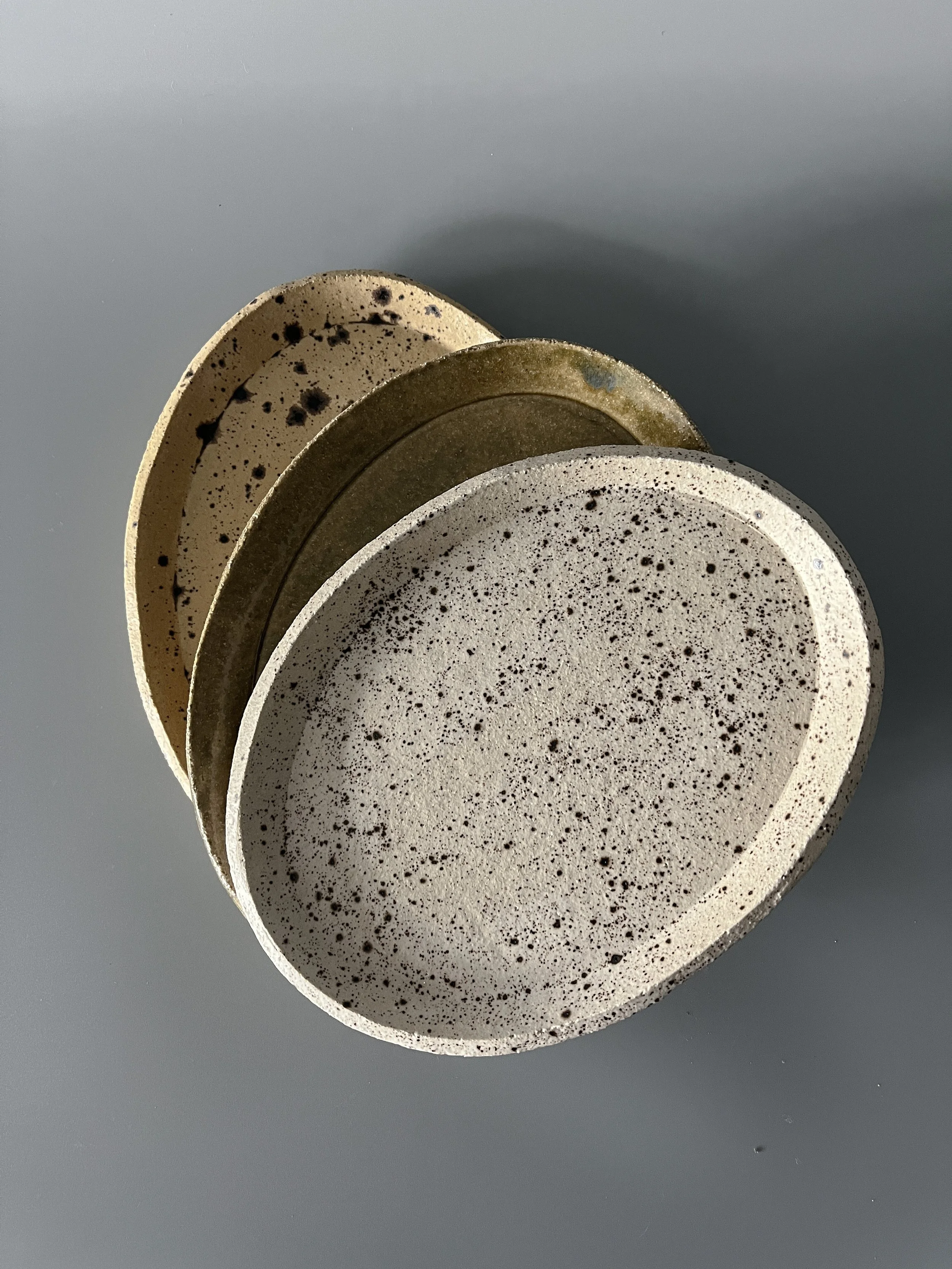Triangle Plate Trio I — heyjadopottery