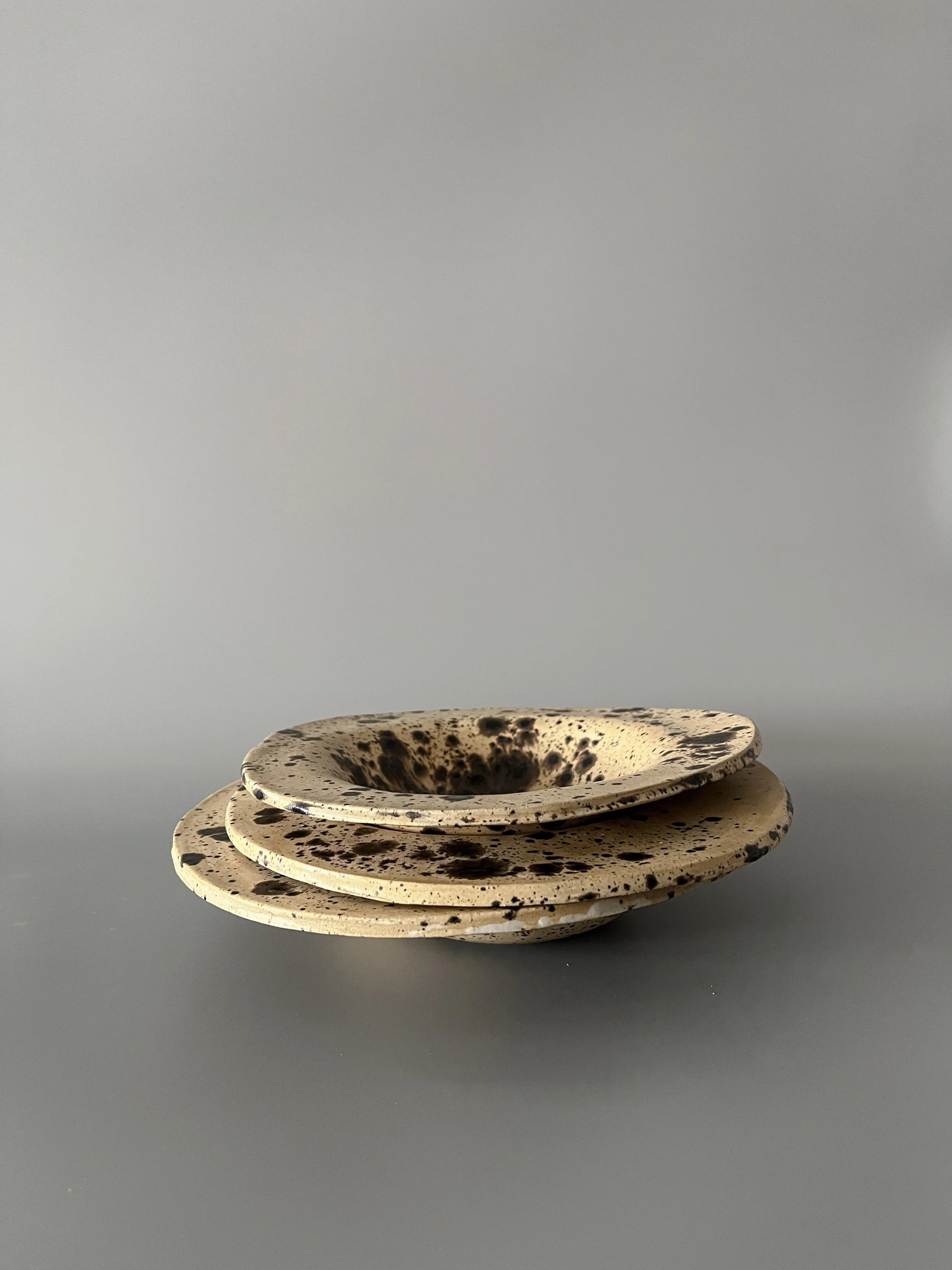 Wood Burning Plates IV — heyjadopottery
