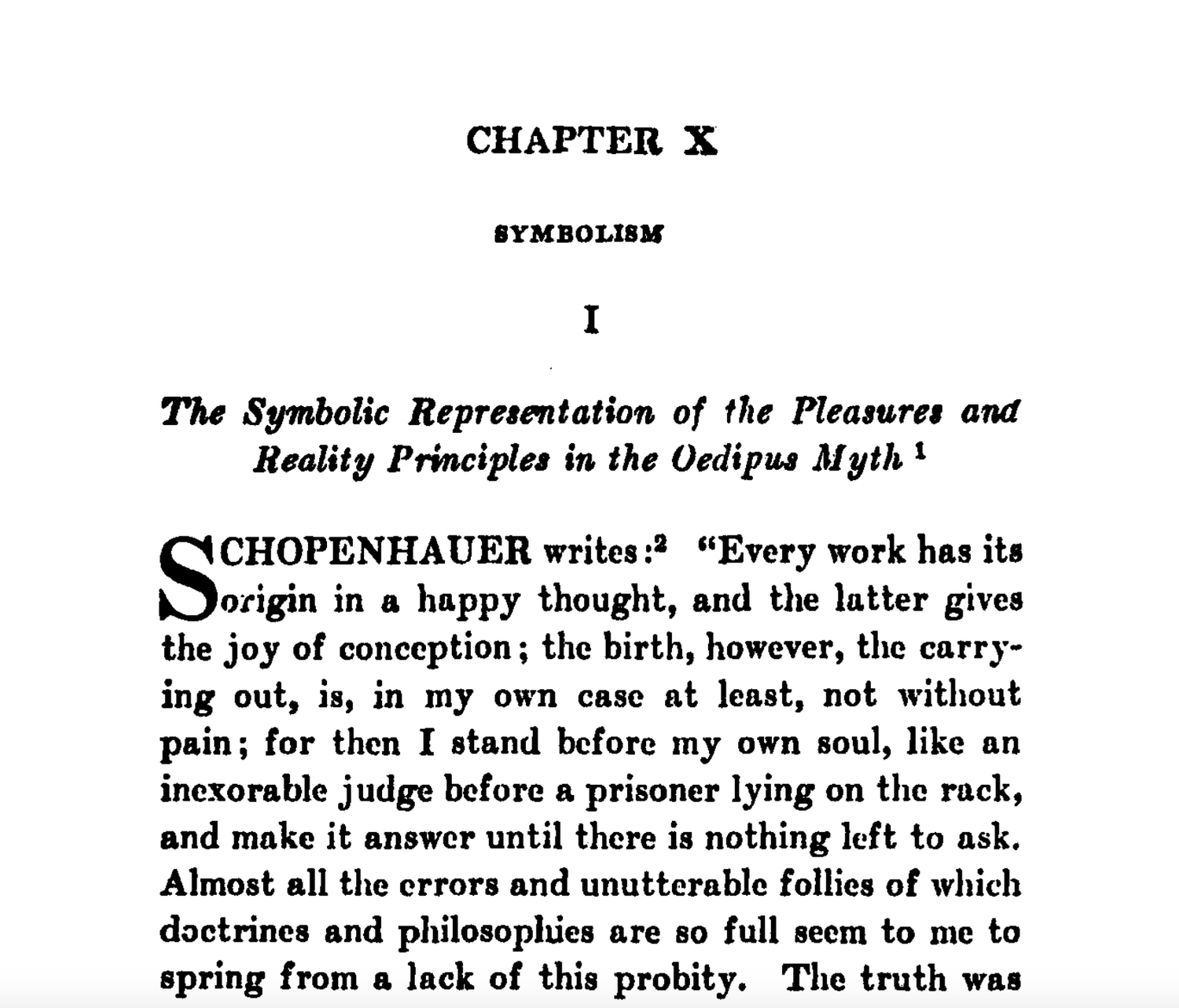 Melanie Klein, “The Importance of Symbol-Formation in the Development ...