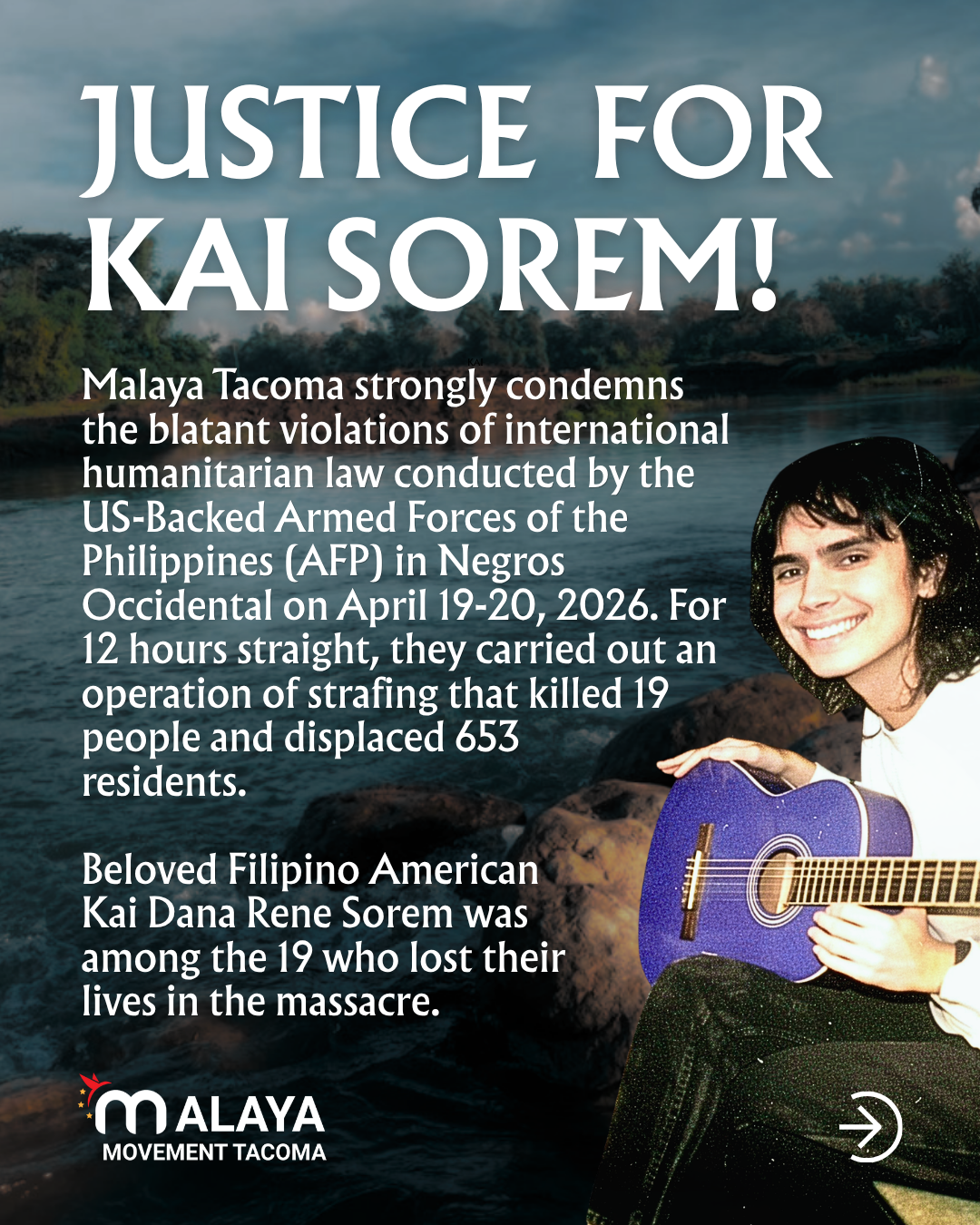 Justice For Kai Sorem! — Malaya Movement