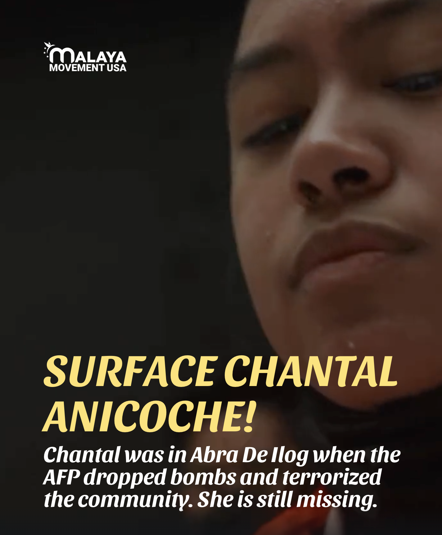 Surface Chantal Anicoche! — Malaya Movement