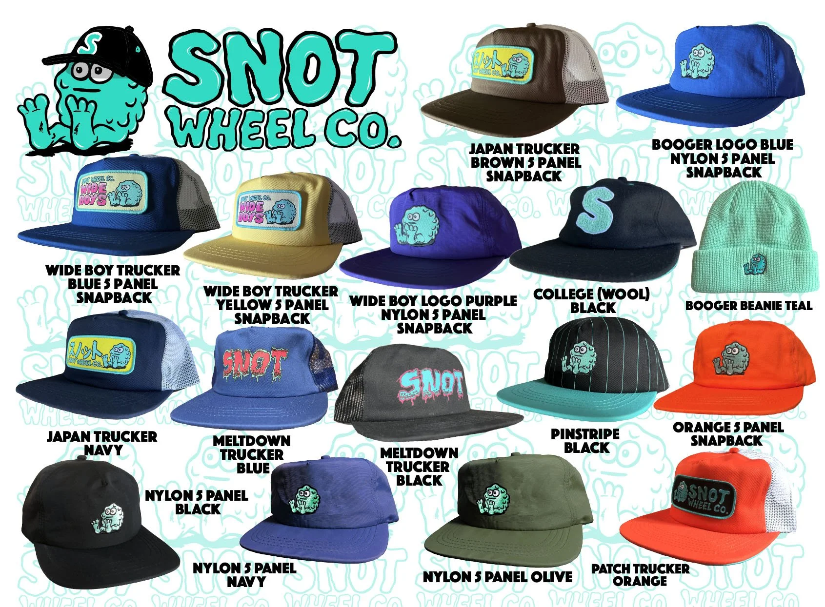 Catalog — Snot Wheels