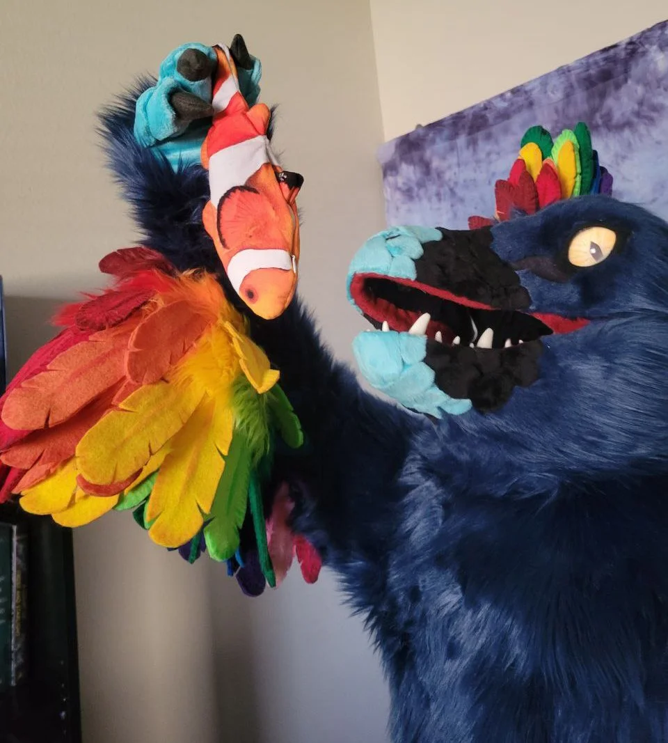 Dazzle Raptor (2020) — Fantastically Fluffy