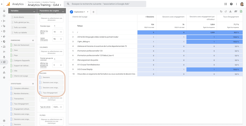Google Analytics 4 - Où est passé le taux de rebond ? — Anne Devillers