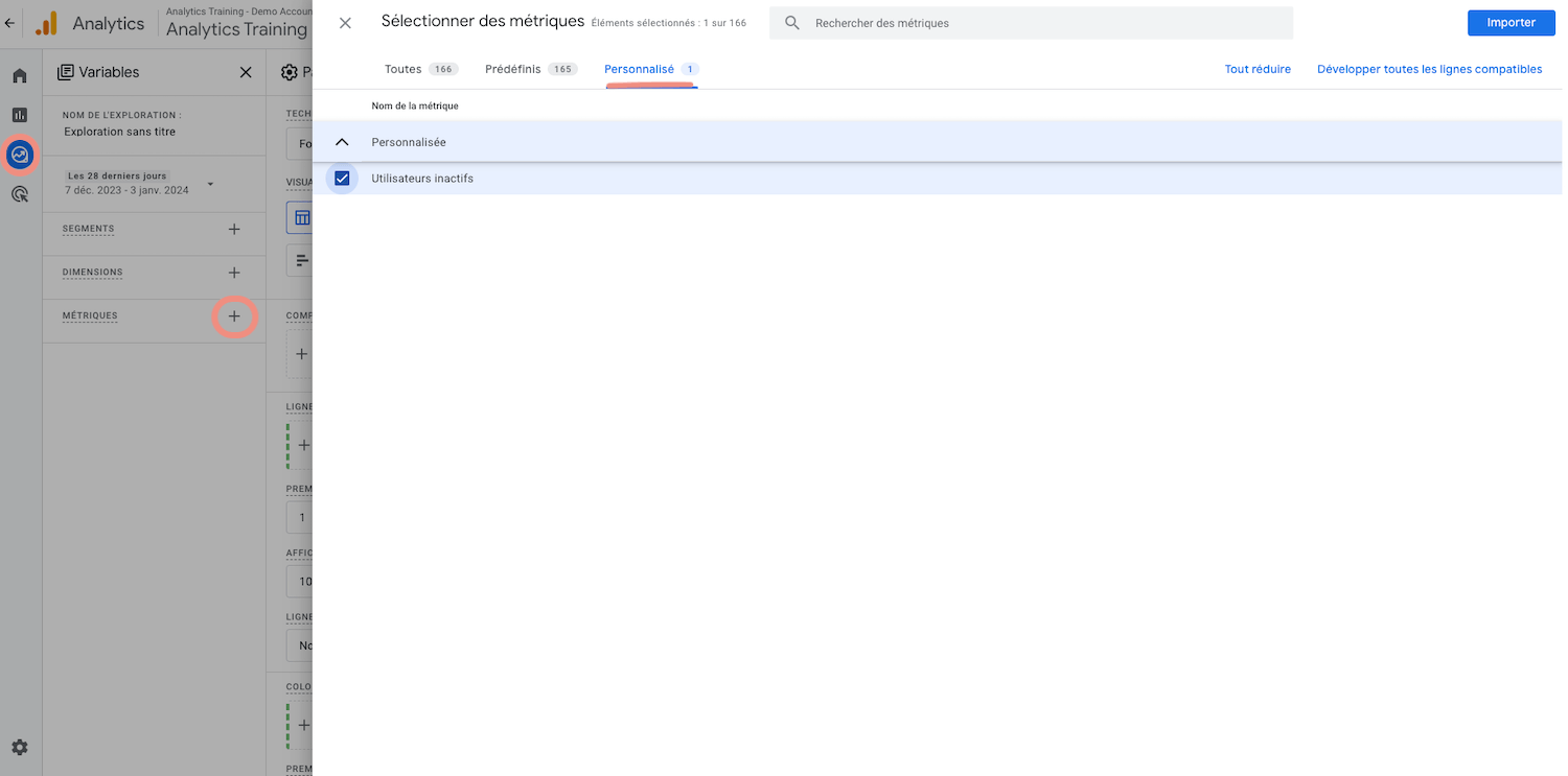 Google Analytics 4 - Utiliser les métriques calculées dans GA4 — Anne ...
