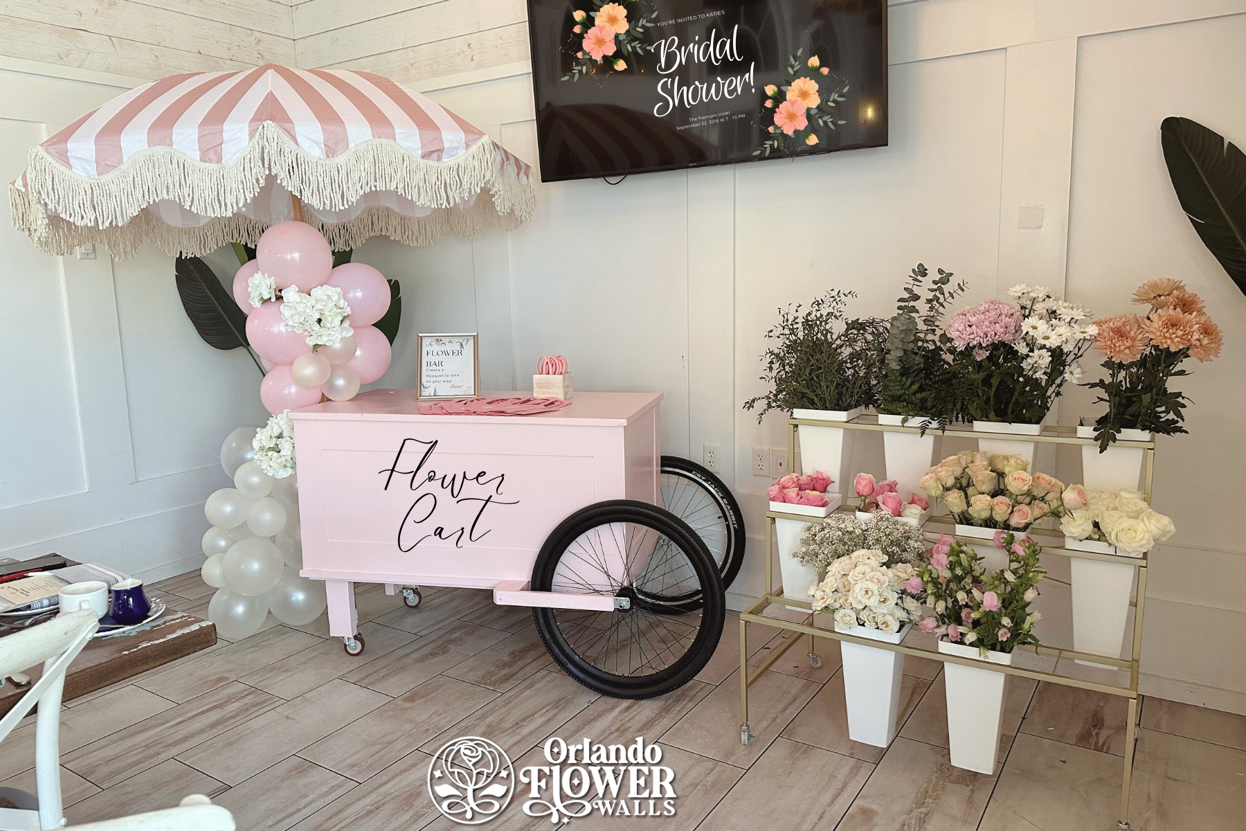 Flower Carts — % Orlando Flower Walls & Rentals