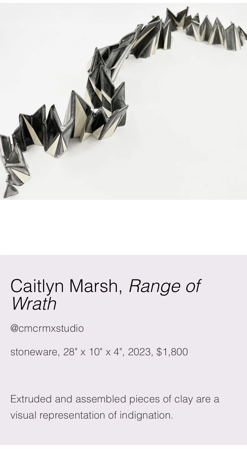 CAITLYN MARSH Ceramics Studio