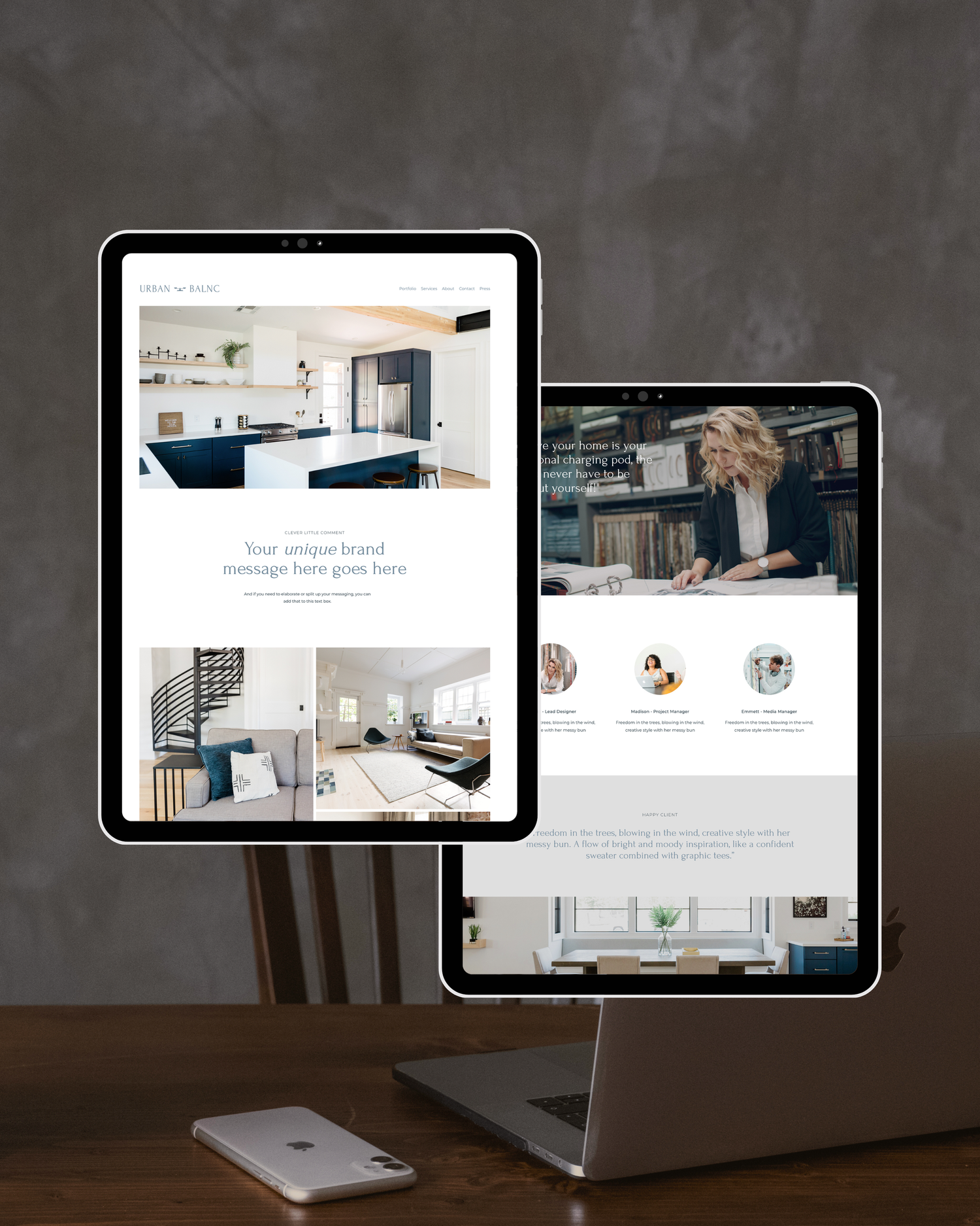 Creative Website Designs: Strategy & Style — Her Messy Bun