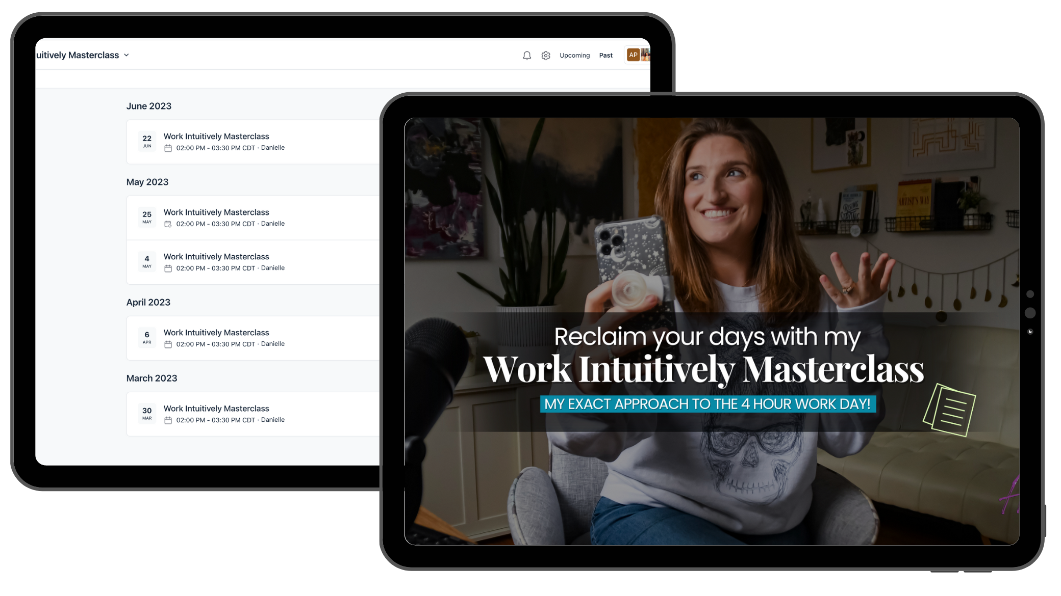 Work Intuitively Masterclass — Her Messy Bun