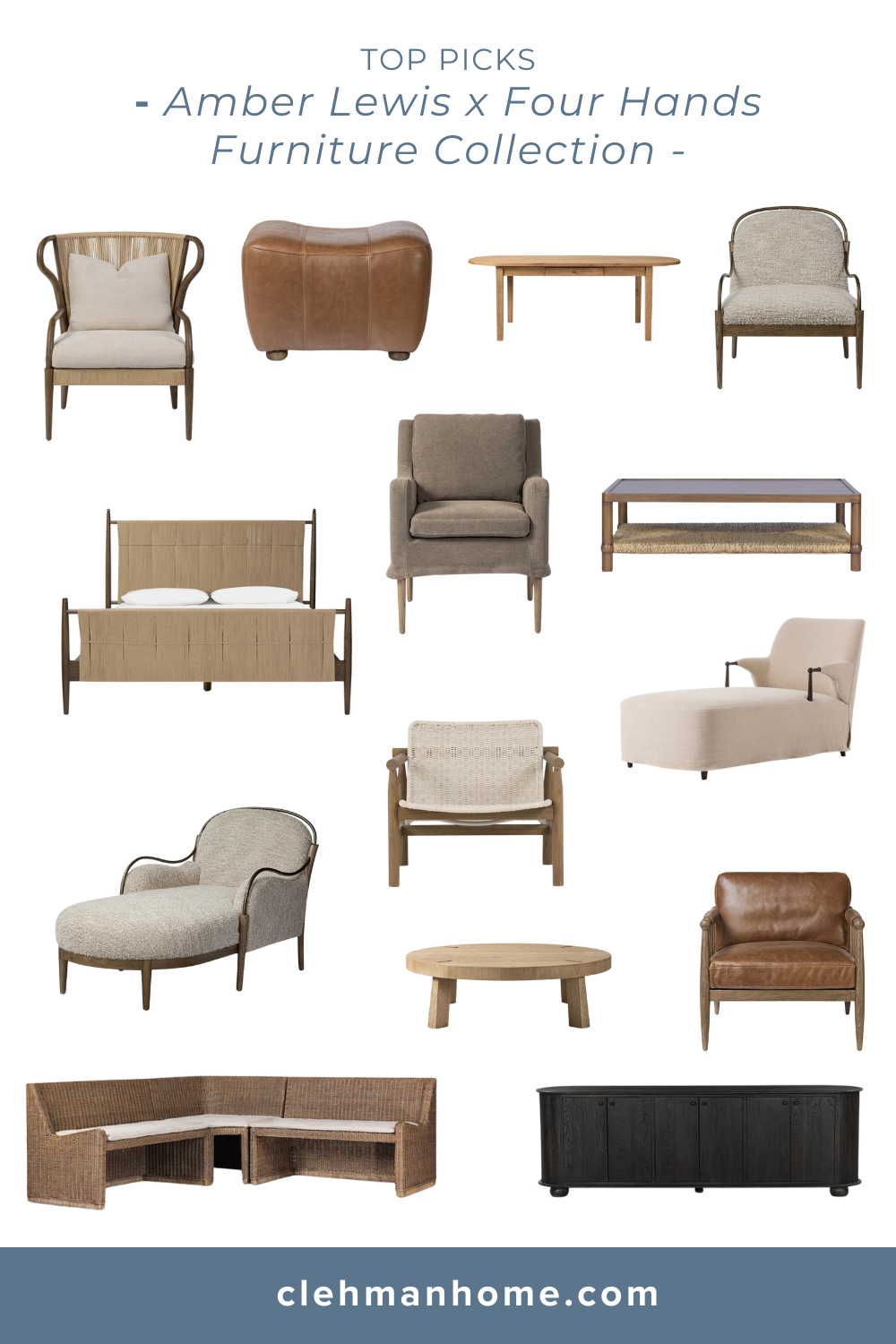 Top Picks from Amber Lewis x Four Hands Furniture Collection — C.LehmanHome