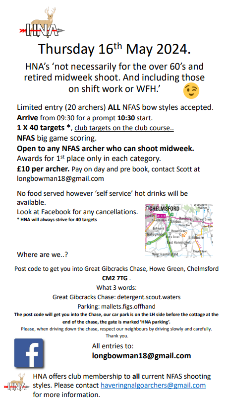 Essex Based Field Archery Club Havering Nalgo Archers